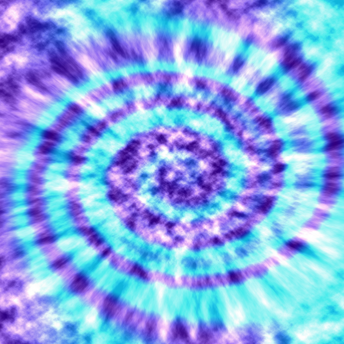 Electric Purple & Blue Tie Dye – 618 area vinyl
