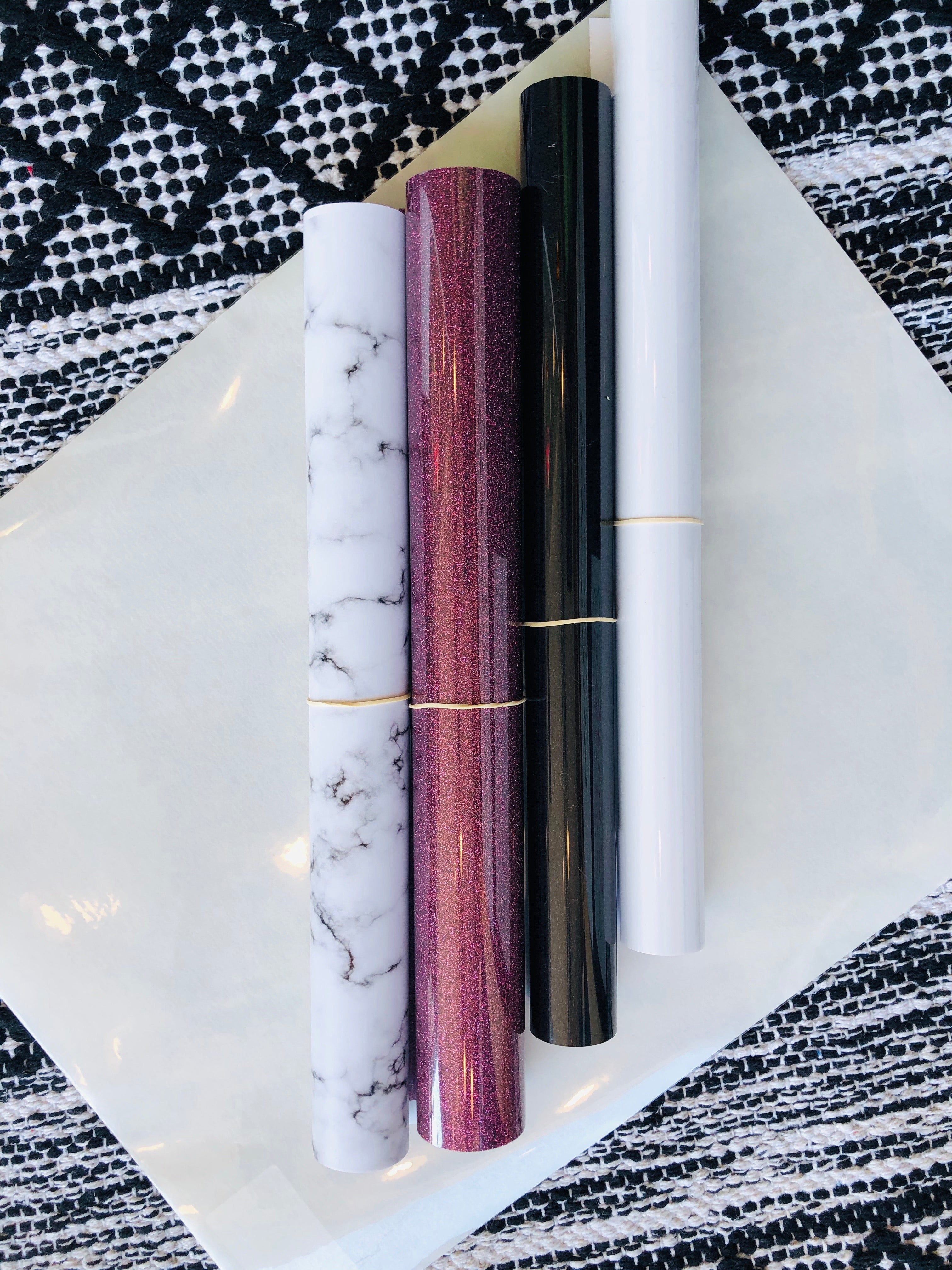 White marble pattern bundle – 618 area vinyl