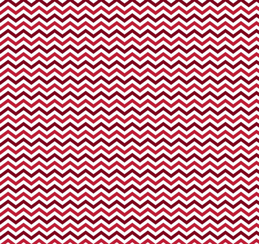 red chevron – 618 area vinyl